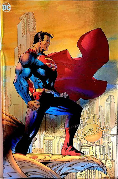Superman 2023 7g Cvr Jim Lee Foil Baú Das Hqs