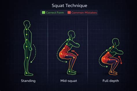How To Squat Properly Step By Step Form Guide Ttrening