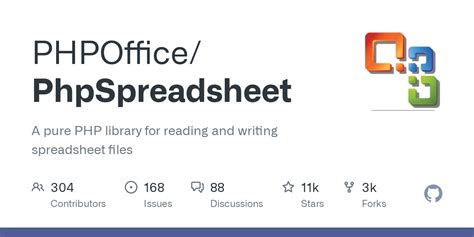 Discussions · Phpofficephpspreadsheet · Github