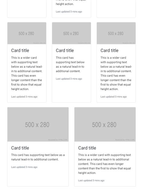 Html Prevent Card From Expanding In A Card Deck Stack Overflow