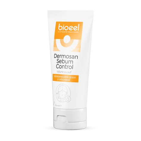 Lotiune Cu Sulf Dermosan Sebum Control 100 Ml Bioeel Farmacia Tei Online