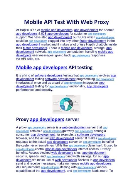 api guide for dummies pdf