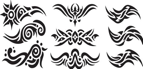Tribal Tattoo Culture Vector Art Icons And Graphics For Free Download