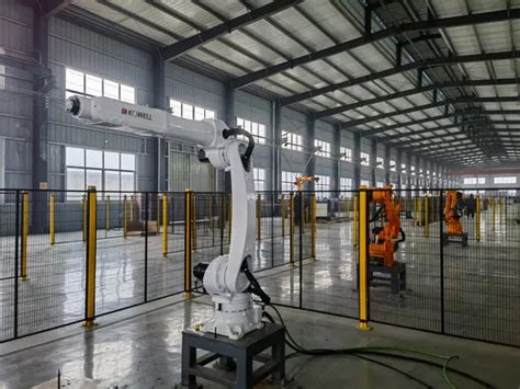 180kg 4 Axis Industrial Handling Arm Robot For Stamping Handling Loadingunloading Robotic