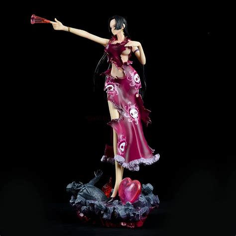 One Piece Figures 30cm Heart Boa Hancock With Led Light Action Figure