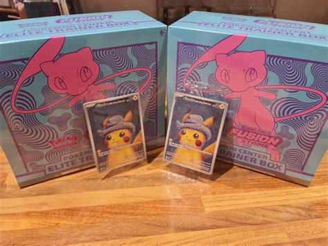 Ordered A Fusion Strike Box With Pikachu Promo And Pokemon Center Sent 2 R Pokemontcg