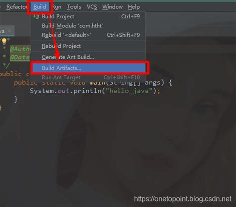 使用idea给java代码打jar包 并在命令窗口中运行 idea java 开发 jar黑窗口 输入命令执行程序 csdn博客