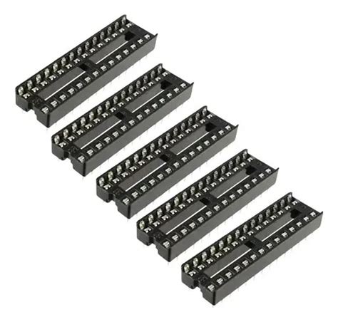 Soquete Para Ci 28 Pinos Atmega328 Arduino Pci 05 Peças Soquete Para Ci 28 Pinos Atmega328 Arduino Pci 05 Peças