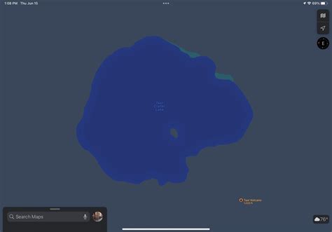 Vulcan Point In The Philippines An Island That Is Within A Lake On An