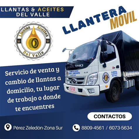 Llantas Llantera MÓvil Ofrecemos Servicios De Venta Cambio Y