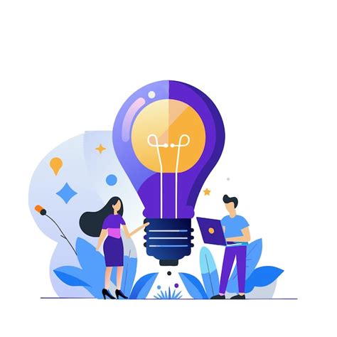 New Creative Idea Innovation Solution Business Premium Ai Generated Vector