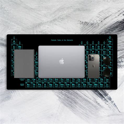 Periodic Table Designed Tech Mat Extra Large Mouse Pad Wrapcart Skins
