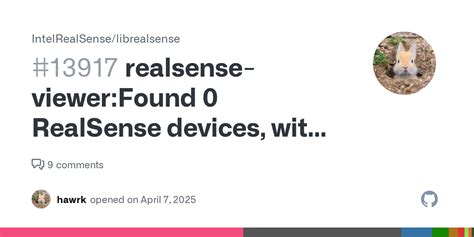 Realsense Viewerfound 0 Realsense Devices With D455 · Issue 13917 · Intelrealsense