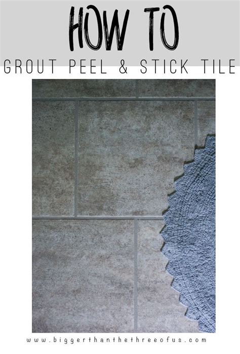 How To Install Groutable Vinyl Tile Stick On Tiles Peel And Stick