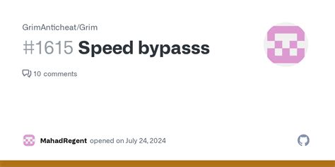 Speed Bypasss · Issue 1615 · Grimanticheatgrim · Github
