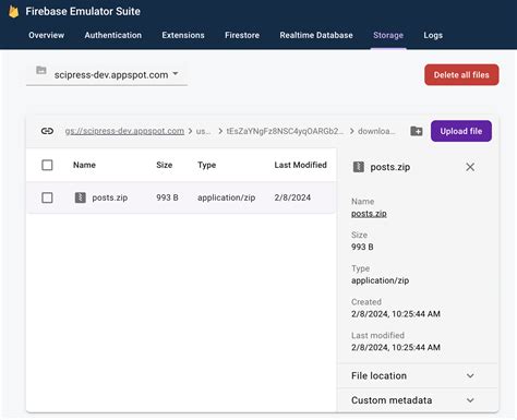 Javascript How To Use Getblob To Download A Zip File From Cloud Storage Stack Overflow