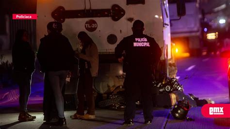 Muere Motociclista Al Chocar Contra Barredora En La Vía El Mexicano