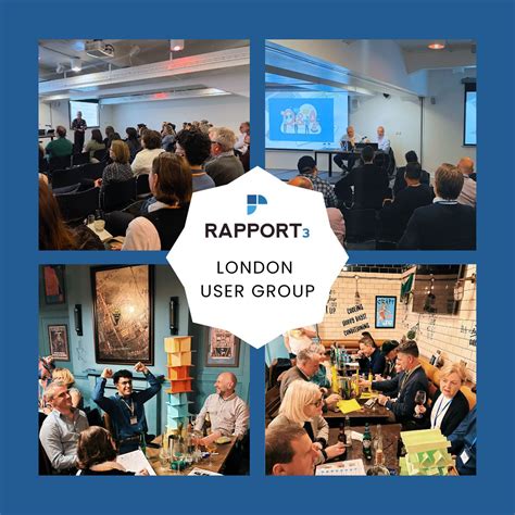 Rapport3 On Linkedin We Held Our London User Group Yesterday And Our Amazing Clients Joined Us…