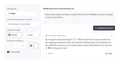 Ai Reddit Comment Generator Free Tool Planable