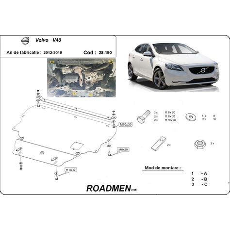 Scut Motor Volvo V40 2012 2017 EMAG Ro