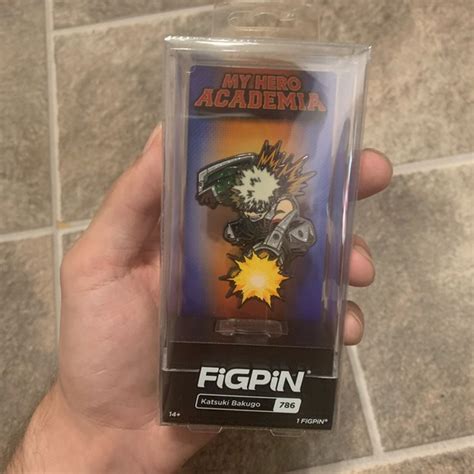 Funimation Accessories Katsuki Bakugo Glitter Figpin 786 Le