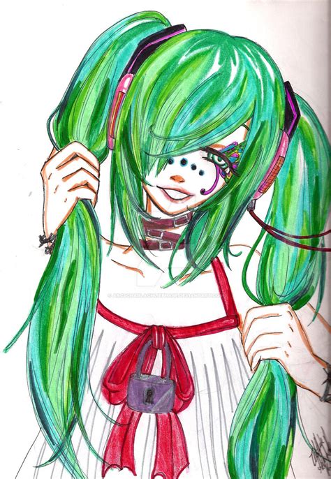 Mad Hatsune Miku By Arcscharlachliebhabe On Deviantart