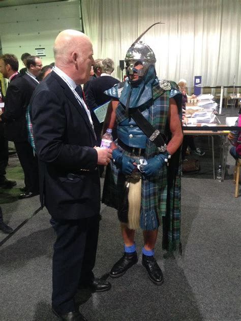 Independent Candidate Jesse Rae Arrives In Kelso Border Itv News