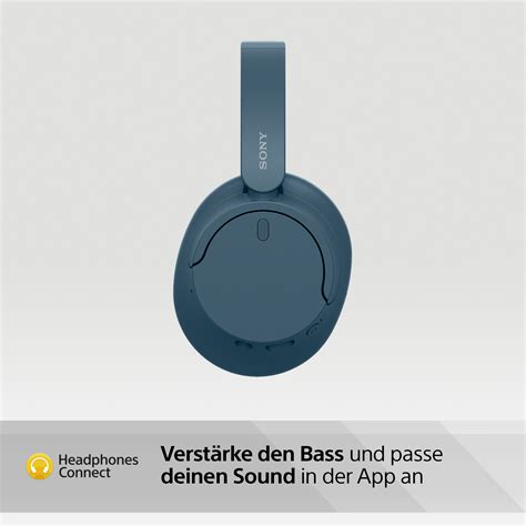 WH-CH720N Kabellose Kopfhörer mit Noise Cancelling | Blau