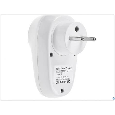Sonoff S26 Wifi Smart Timing Remote Smart Socket Easywelink German French British Australian