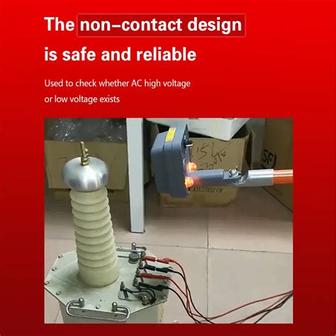 Non Contact High Voltage Detector Electrical Measurement Instruments