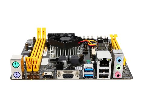 Amd A68n 5200 Amd Fusion Apu A6 5200 Quad Core Processor Mini Itx Motherboard Cpu Vga Combo