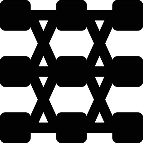 Deep Learning Algorithm Neural Network Glyph Solid Icon 60576808