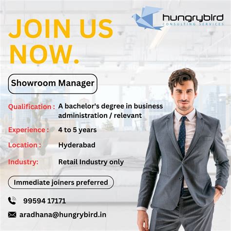 Aradhana Sonkar On Linkedin Showroommanager Applytoday Hiring Showroommanager Hyderabadjobs