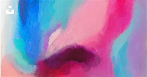 여러 가지 빛깔의 추상 회화 사진 Unsplash의 무료 배경 이미지