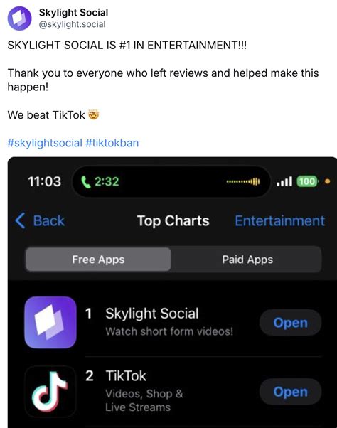 🏆 Another Expo App Hit 1 In The App Store This One Is Special Yesterday Skylight Social
