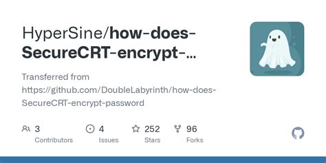 How Does Securecrt Encrypt Passwordpython3securecrtcipherpy At Master · Hypersinehow Does