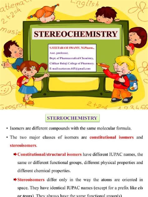 Stereochemistry Ii Pdf