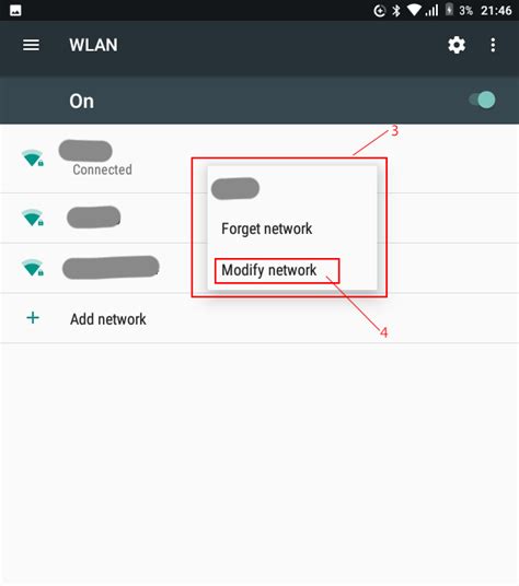 Set Up A Proxy Server On Android
