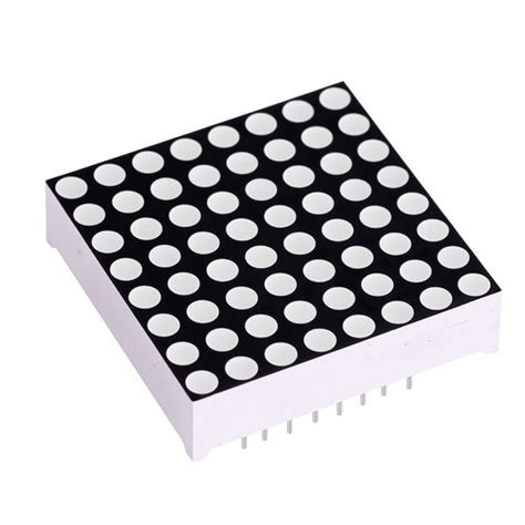 32X32mm 3mm Red DOT Matrix Square 8X8 LED Matrix Display Common Anode DOT Matrix LED Display