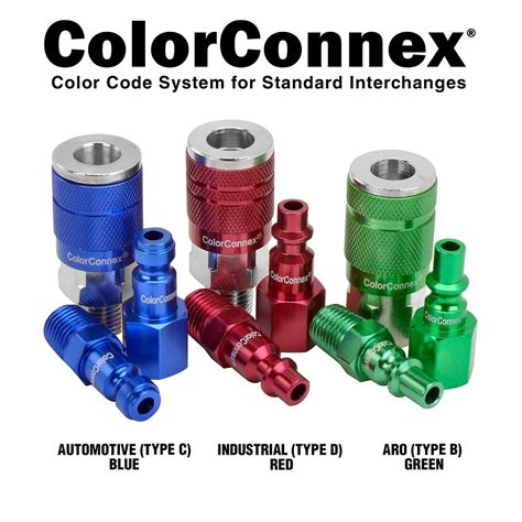 Legacy Color Connex Type D 7 Piece 14 In Red Coupler And Plug Kit