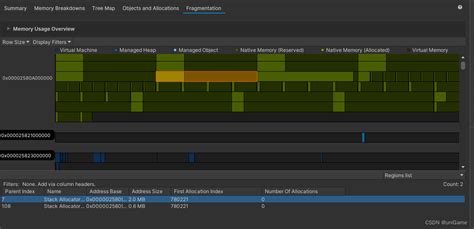 Unity 内存性能分析器 Memory Profilerunity Memory Profiler Csdn博客