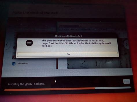 Grub2 Grub Installation Fail Ubuntu Ask Ubuntu
