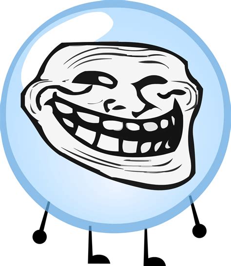 Bubble Troll Face Variations Of Bfdi Characters Wiki Fandom
