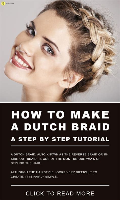 How To Make A Dutch Braid A Step By Step Tutorial Artofit