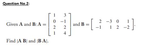 Solved Given A And B A 10213124 And B 21310212 Chegg Com
