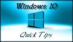 Windows 10 Quick Tips Program Graphics