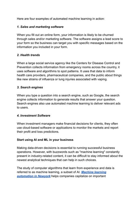 Ppt Automated Machine Learning Automl And Its Benefits For Business