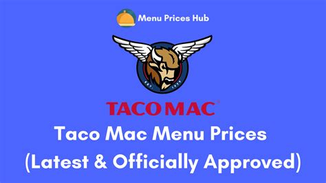 Taco Mac Menu Prices Updated July 2023 Menu Prices Hub