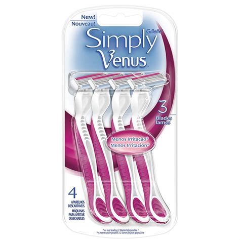 Aparelho DepilatÓrio Gillette Venus 3 Feminino Simply C4 Gtinean