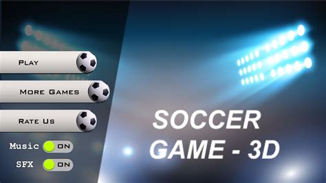 Soccer Game Unity 3d With Admob Source Code Sellanycode